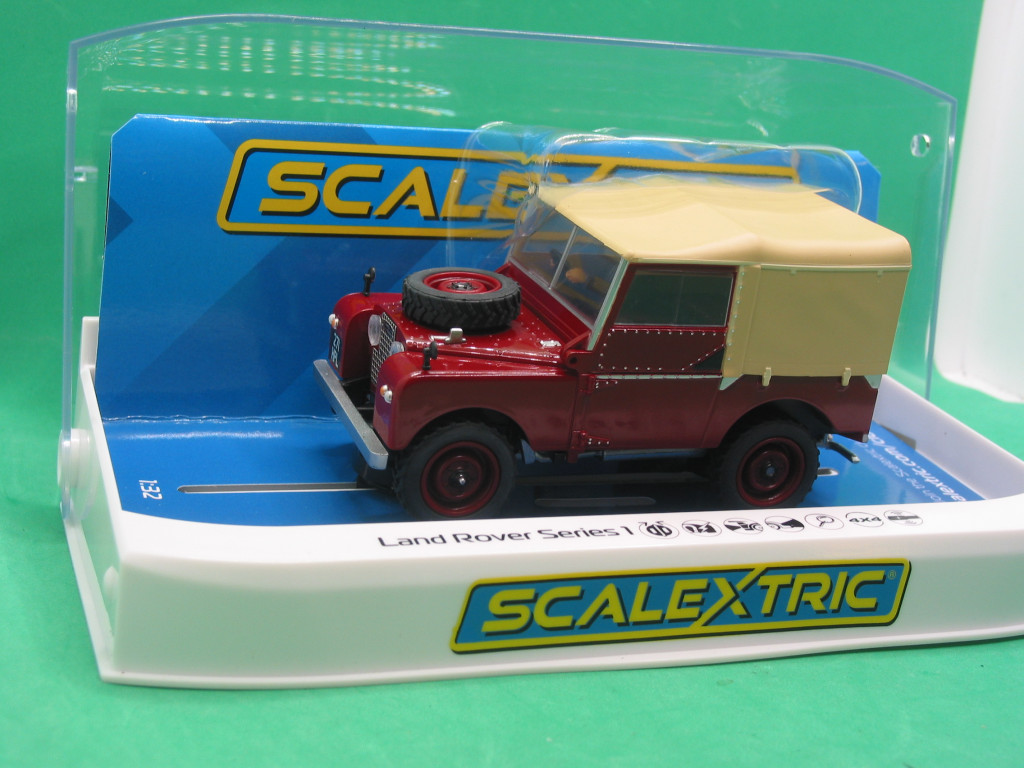SCALEXTRIC C4493 LAND ROVER SERIES 1 POPPY RED BNIB - Scale Models