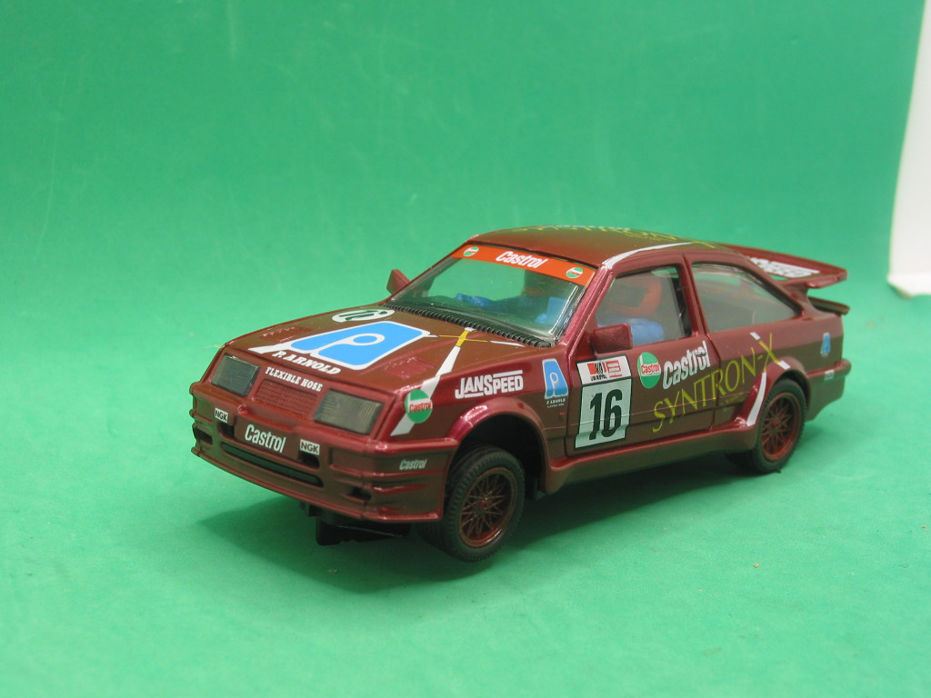 SCALEXTRIC C408 FORD SIERRA COSWORTH SYNTRON X WORKING LIGHTS USED VG+ ...