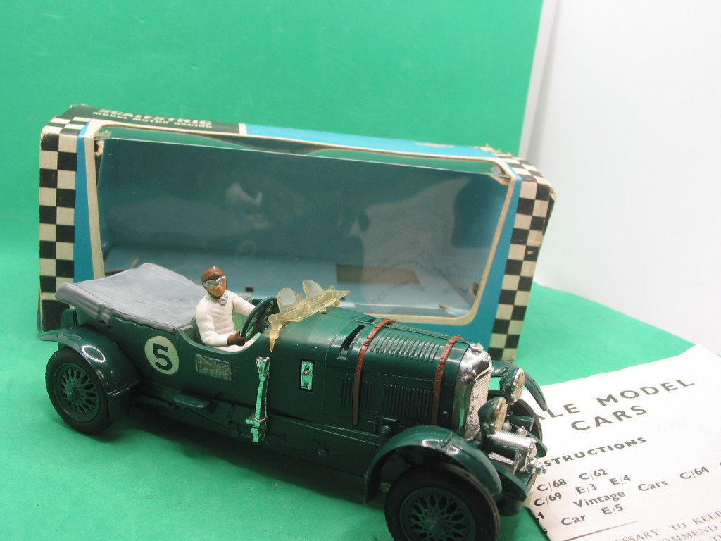 VINTAGE TRIANG SCALEXTRIC C64 BENTLEY GREEN vintage 1960's issue all ...