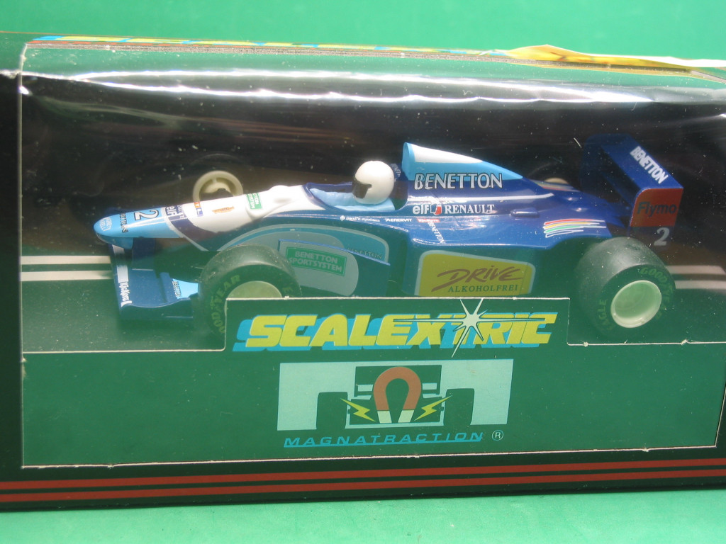 SCALEXTRIC C583 FORD BENETTON B193/95 #2 MINT BOXED IN STUNNING CRISP BLACK CARD BOX - Scale Models