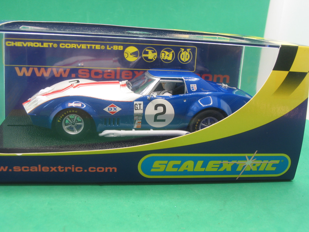 SCALEXTRIC C2750 CHEVROLET CORVETTE L88 SUNRAY DX #2 BNIB - Scale Models