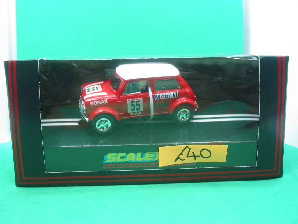 SCALEXTRIC C2103 RED MINI #55 MINT BOXED IN ORIGINAL CRISP BLACK BOX ...