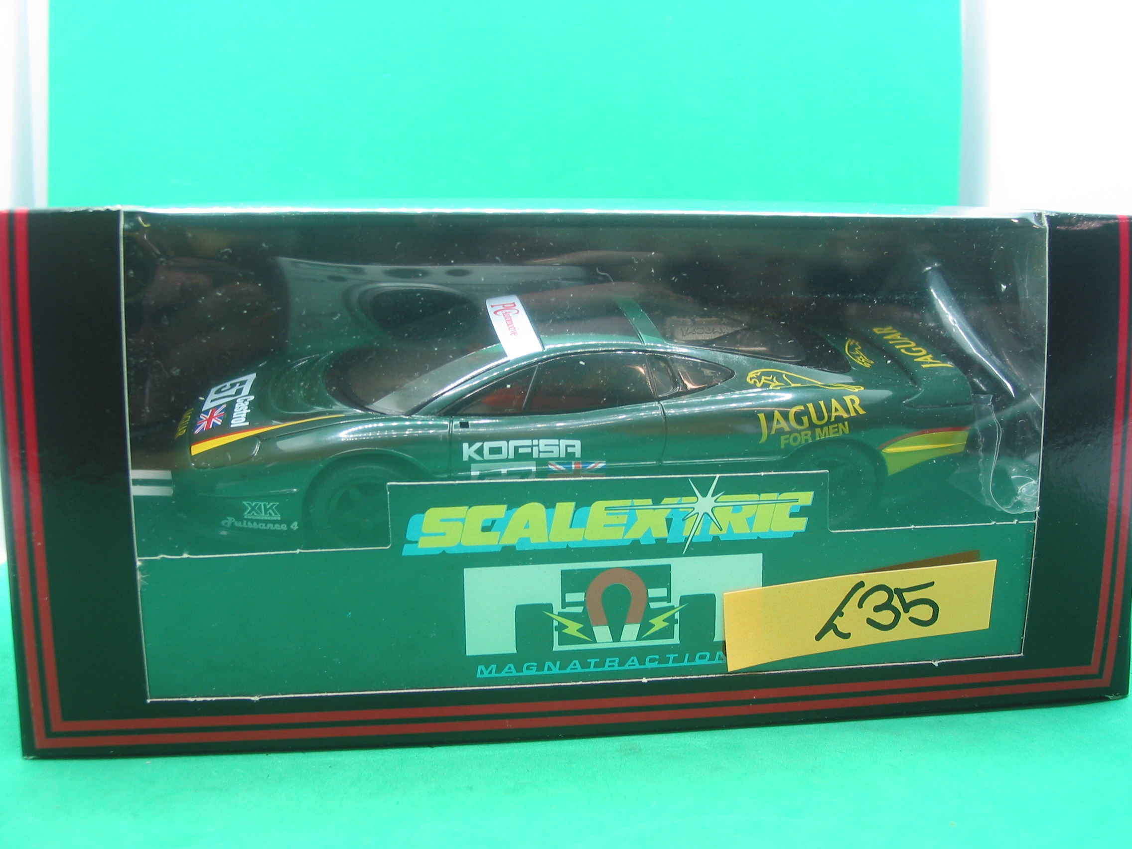 SCALEXTRIC C591 JAGUAR XJ220 PC AUTOMOTIVE MINT BOXED IN ORIGINAL CRISP ...